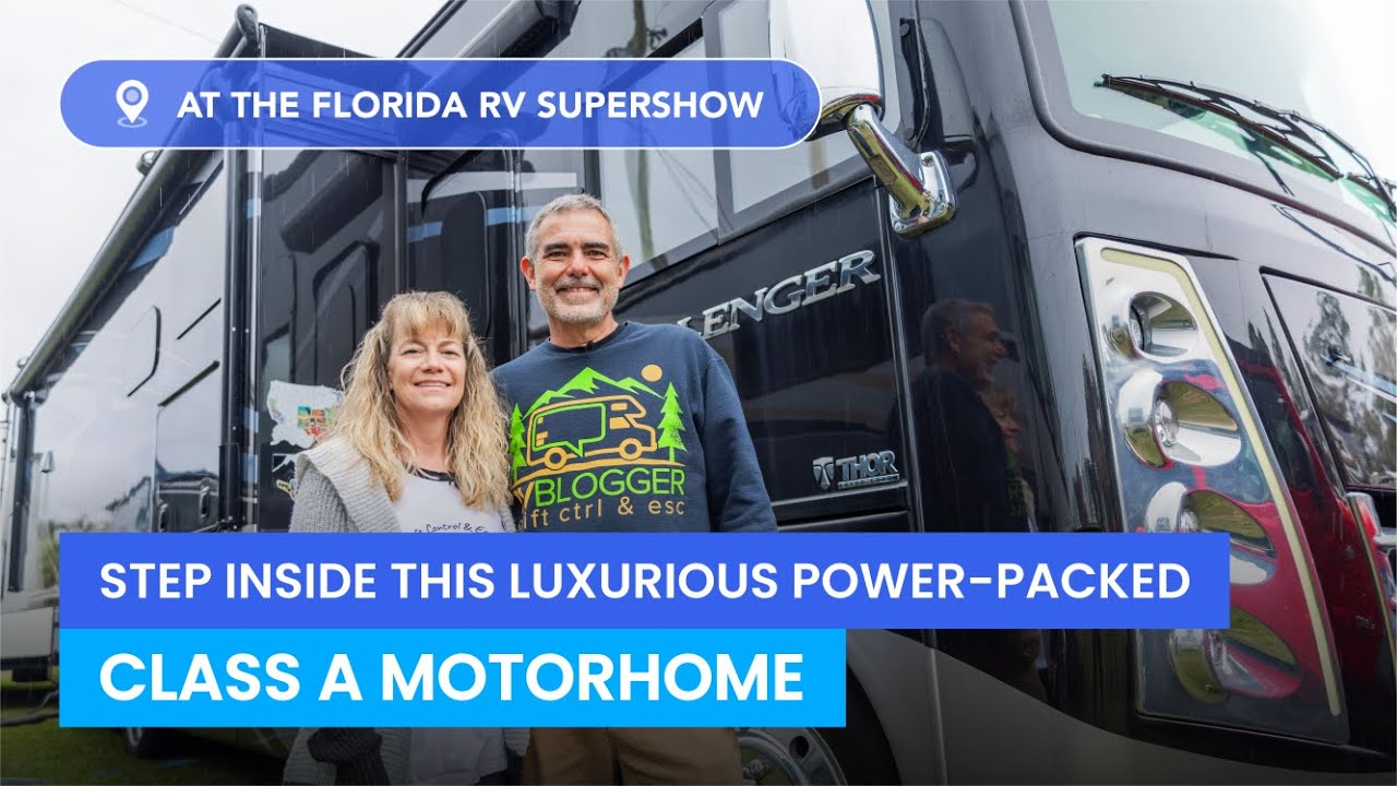 Step Inside this Luxurious Power-Packed Class A Motorhome | RVBlogger's ...