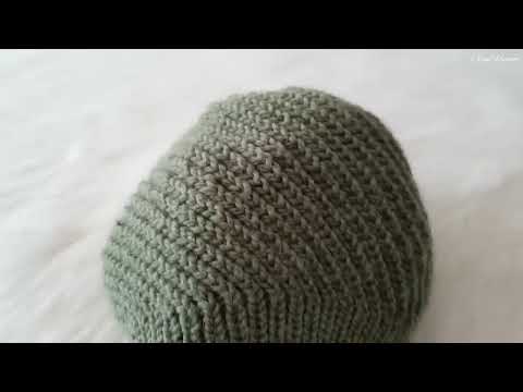 Kızıma Ördüm Her Gören Modelini İstedi ✅️ 4 Saatte Ör Giy 40 cm Misinalı Şişle Dikişsiz Bere