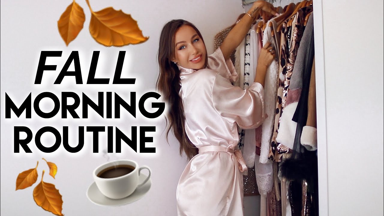 FALL MORNING ROUTINE ☕️ - YouTube