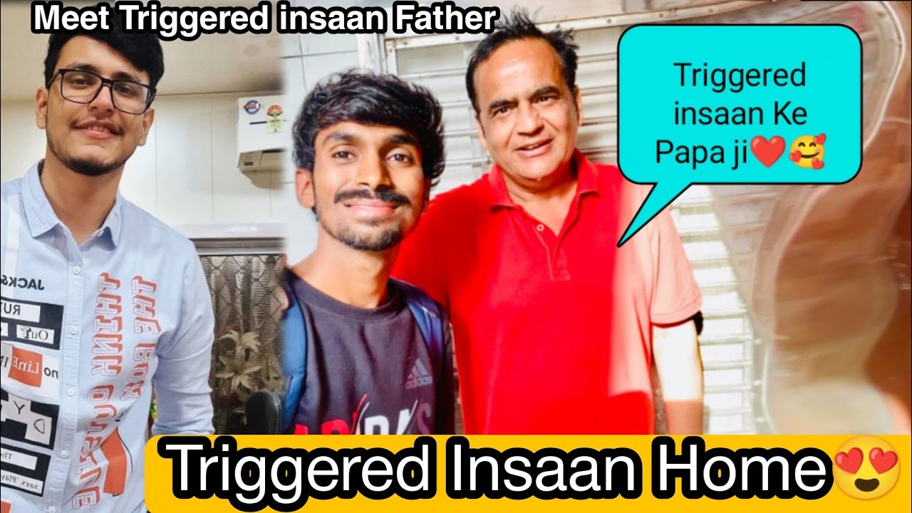 Finally @triggeredinsaan ke Ghar Puch Hi Gaye 😍😍meet Triggered insaan ...
