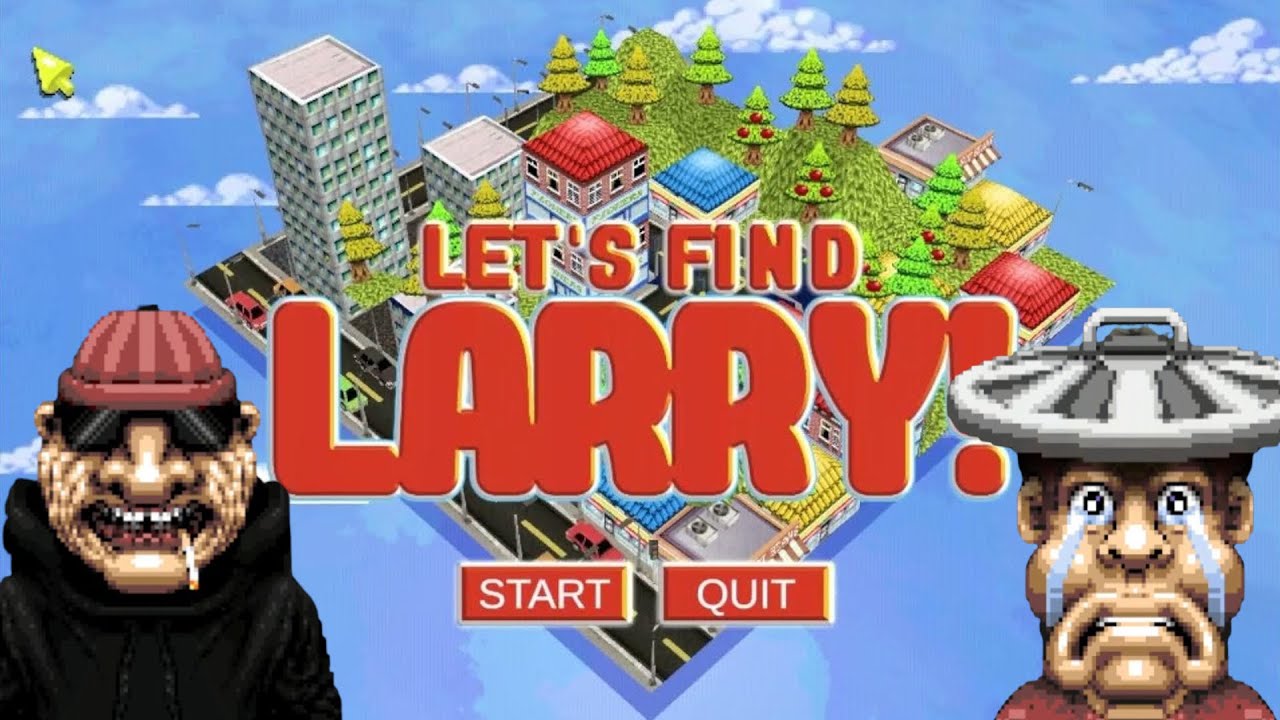 I DON"T KNOW WHO TO TRUST! | Let's Find Larry (Where's Waldo Horror ...