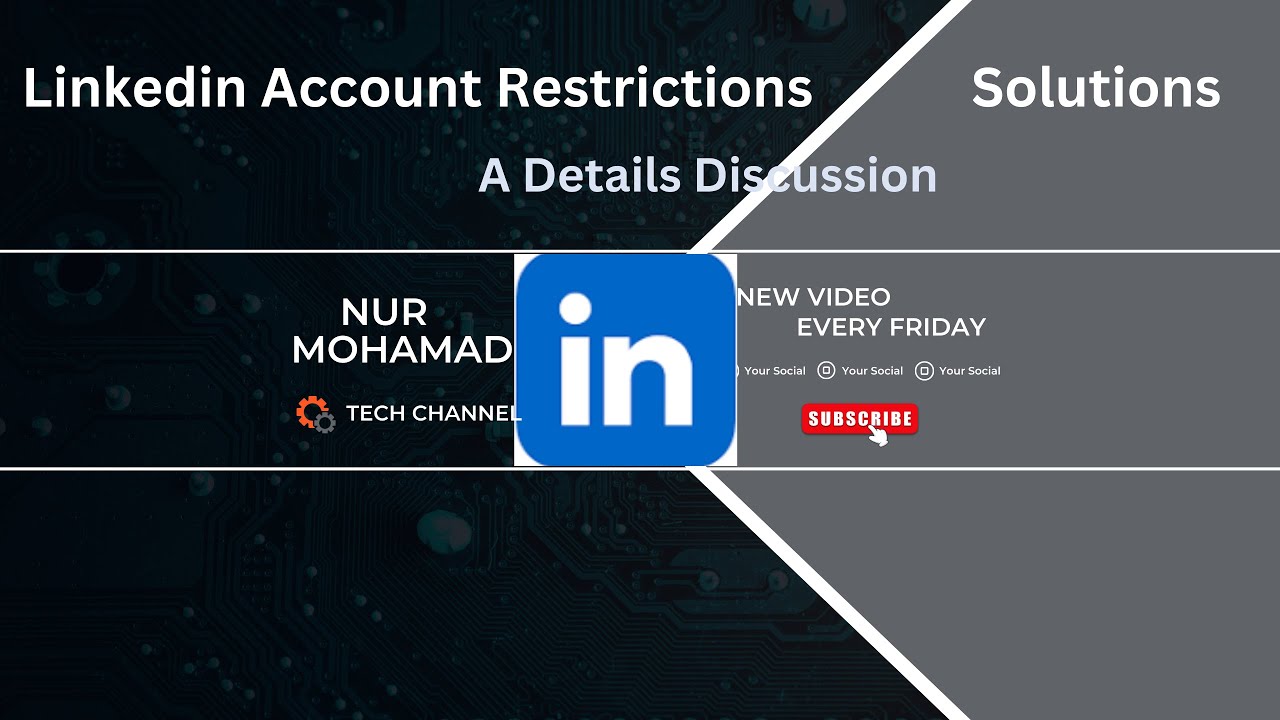 LinkedIn Account Restriction & Solutions । A Details Discussion - YouTube