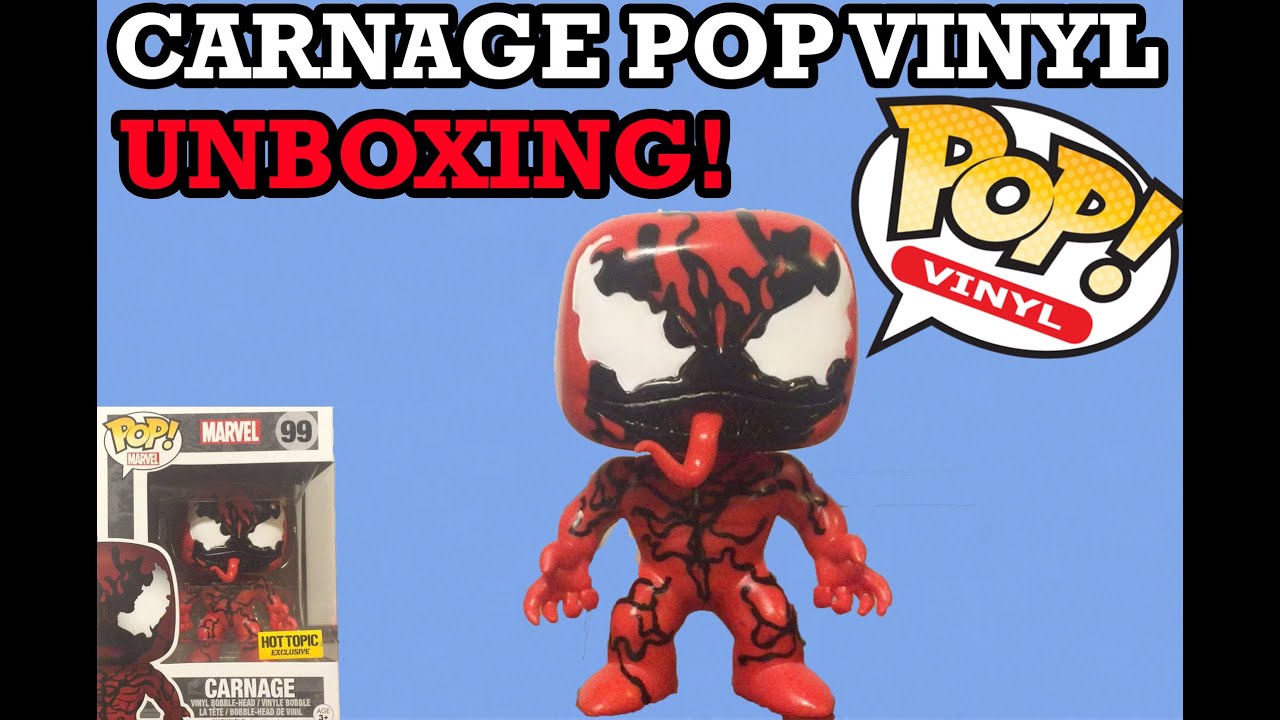 Carnage FUNKO Pop Vinyl UNBOXING! - YouTube