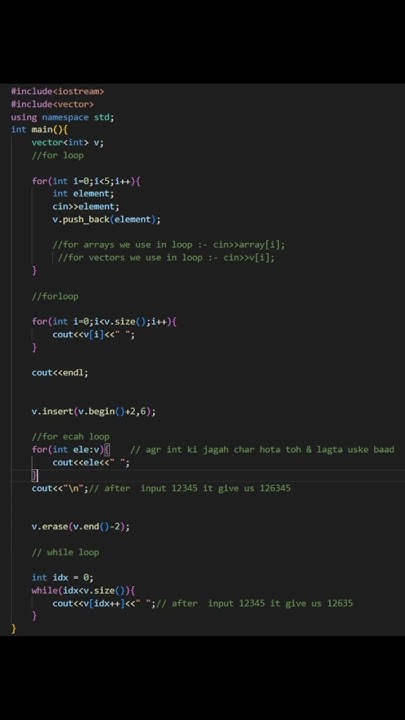 Vector In Cppcoding Cpp Growth Programming Practice Challenge Dontgiveup Dsa Youtube