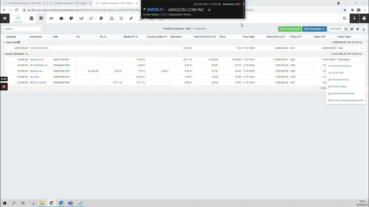 Advanced Portfolio Analytics with WealthArc & Refinitiv Data Platform Integration - YouTube