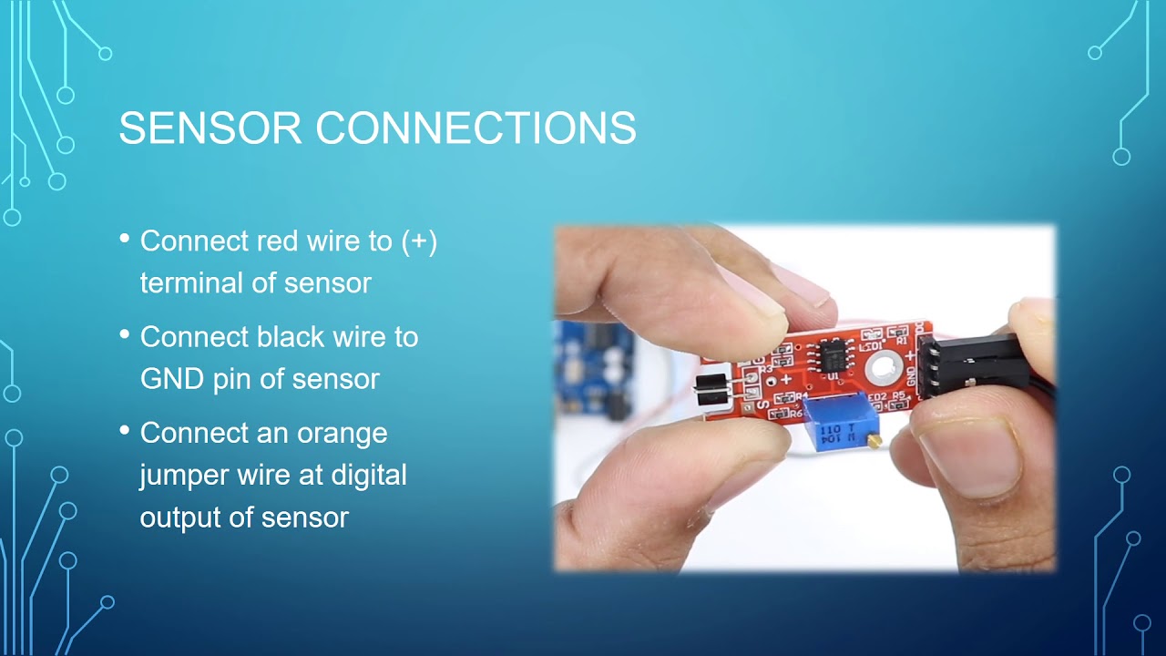 metal touch sensor - YouTube