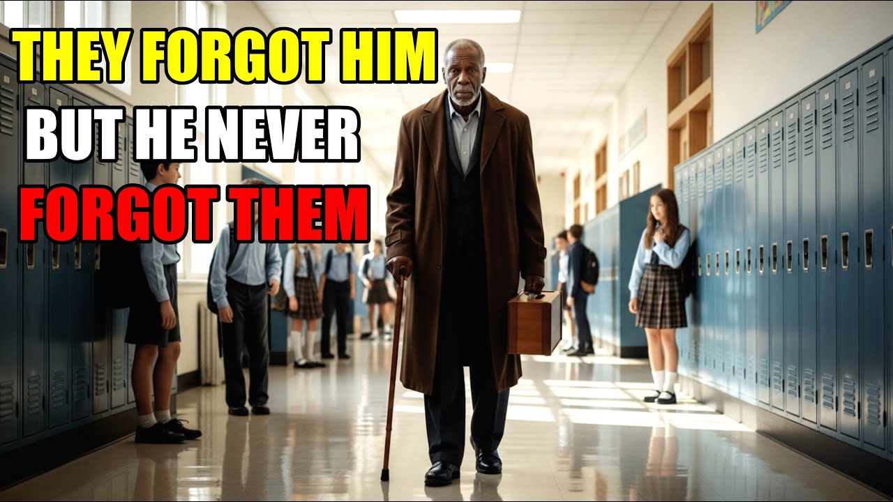 The Old Teacher Everyone Forgot — Returned to the School With a ...
