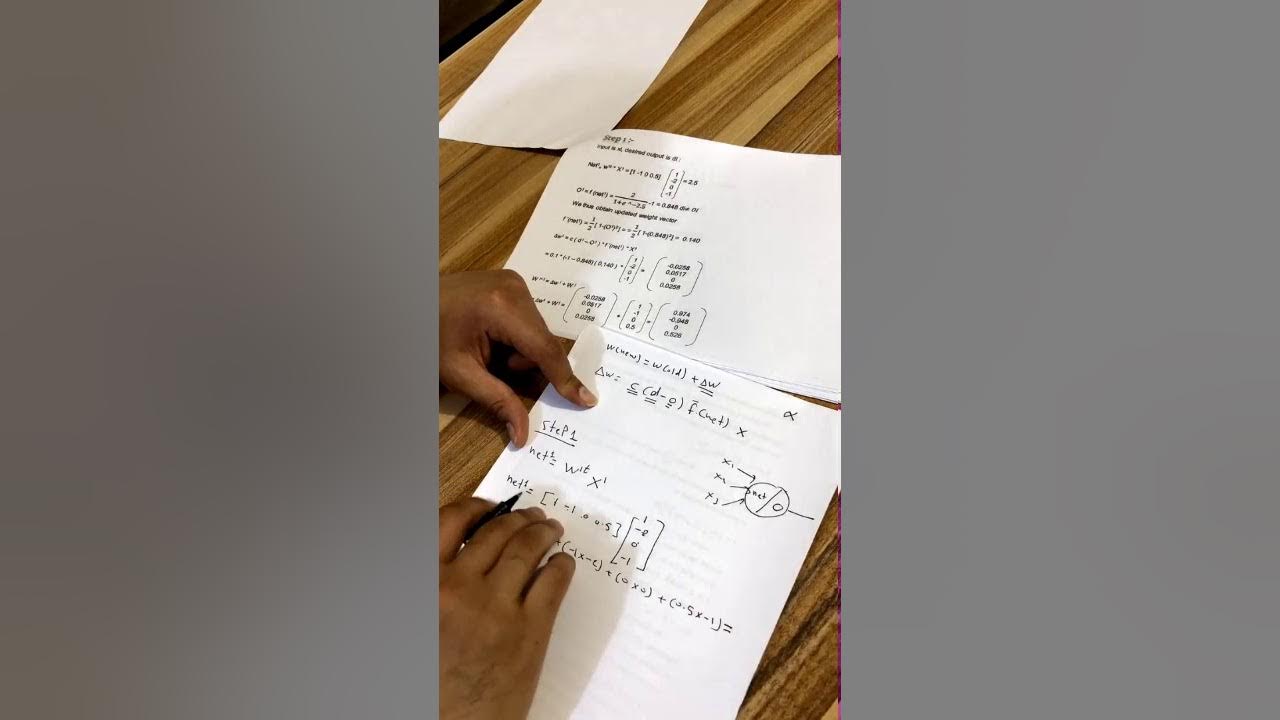 Delta Learning Rule part2 - YouTube