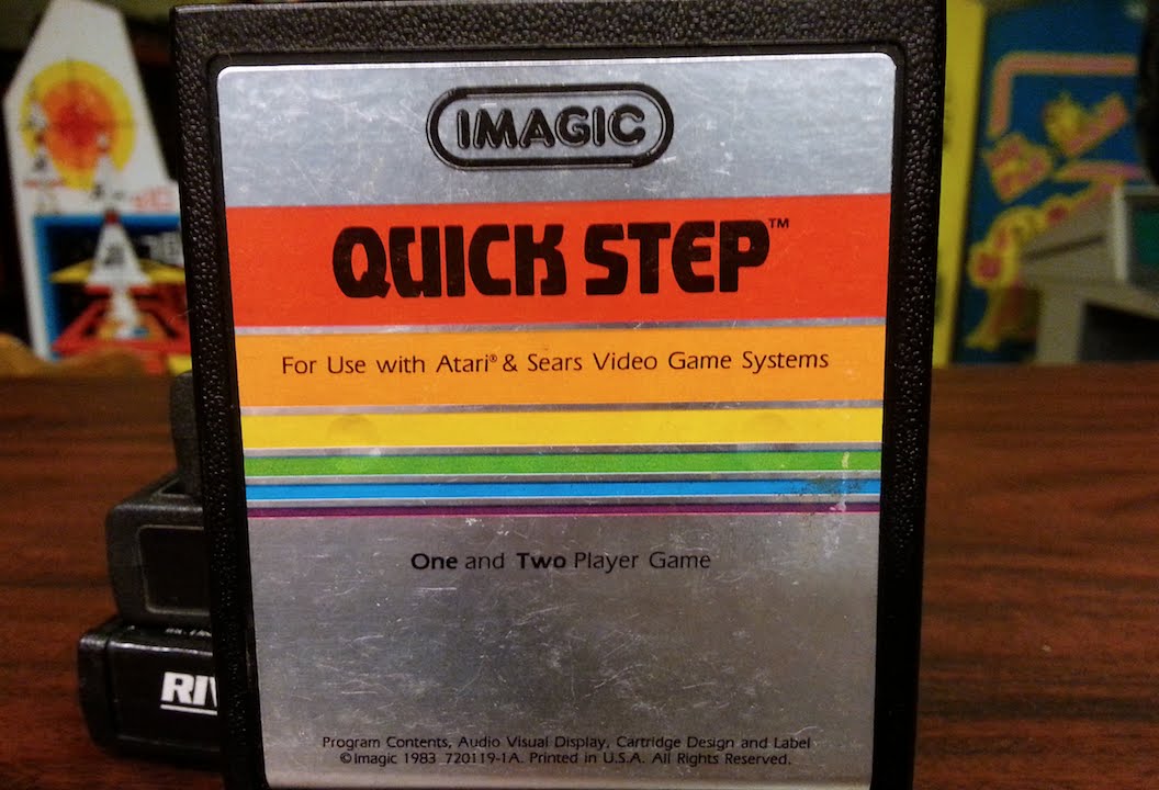 Classic Game Room - QUICK STEP review for Atari 2600 - YouTube