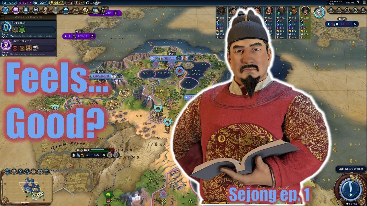 How much will we notice this ability? Civ 6 Sejong Let's Play ep 1 ...