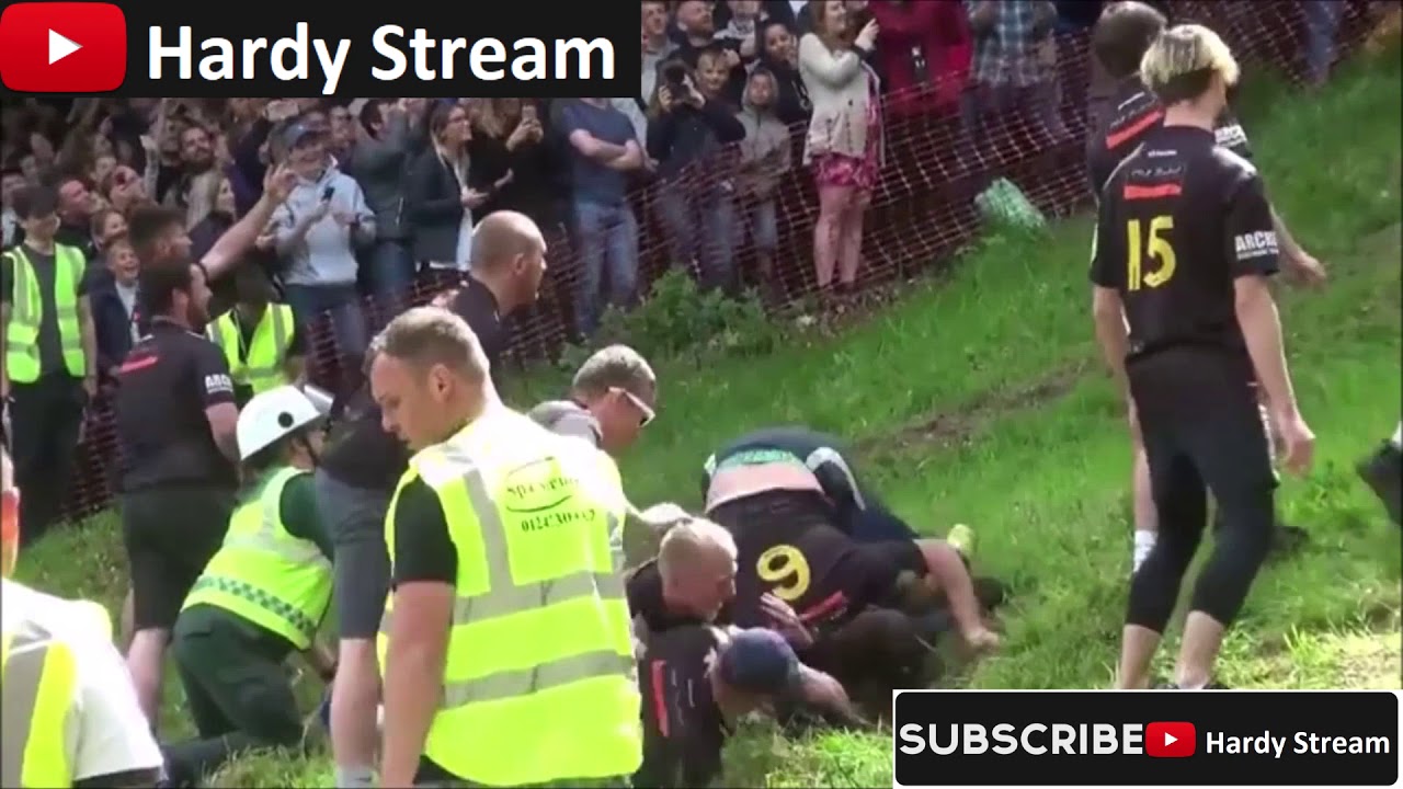 The Cooper's Hill Cheese Rolling Challenge 2019 - YouTube