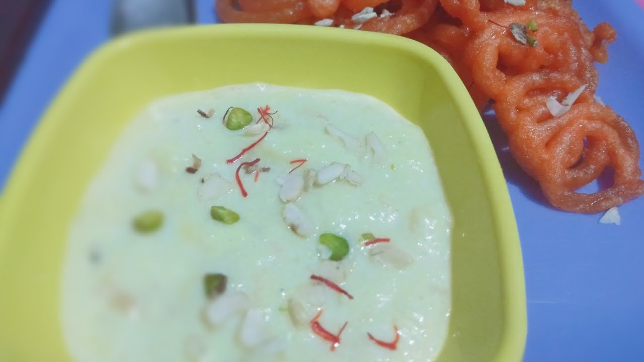 How to make rabdi recipe 2min m at home - YouTube