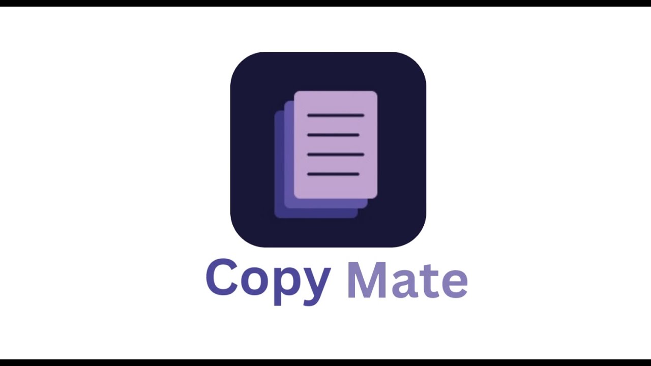 Copy Mate A Vs Code Extension (coping code made easy) - YouTube
