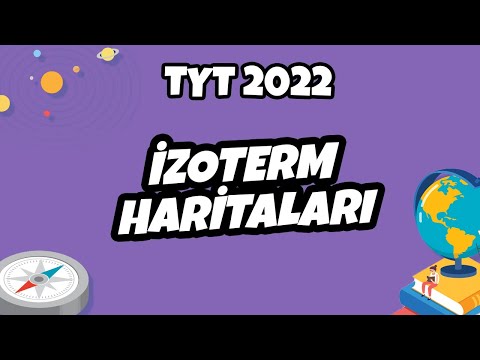 İzoterm Haritaları | TYT Coğrafya 2022 #hedefekoş