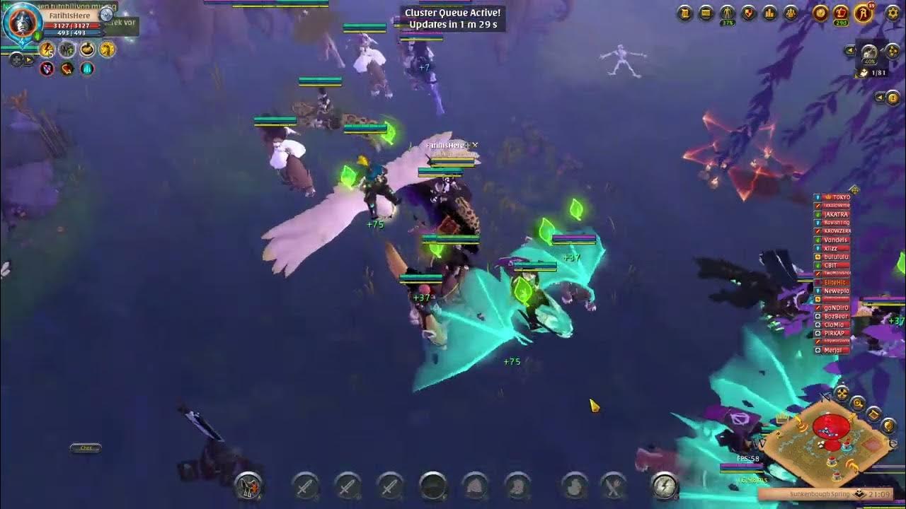 Albion Online - ZvZ BombSquad - Shivers - Healer POV - 9 - YouTube