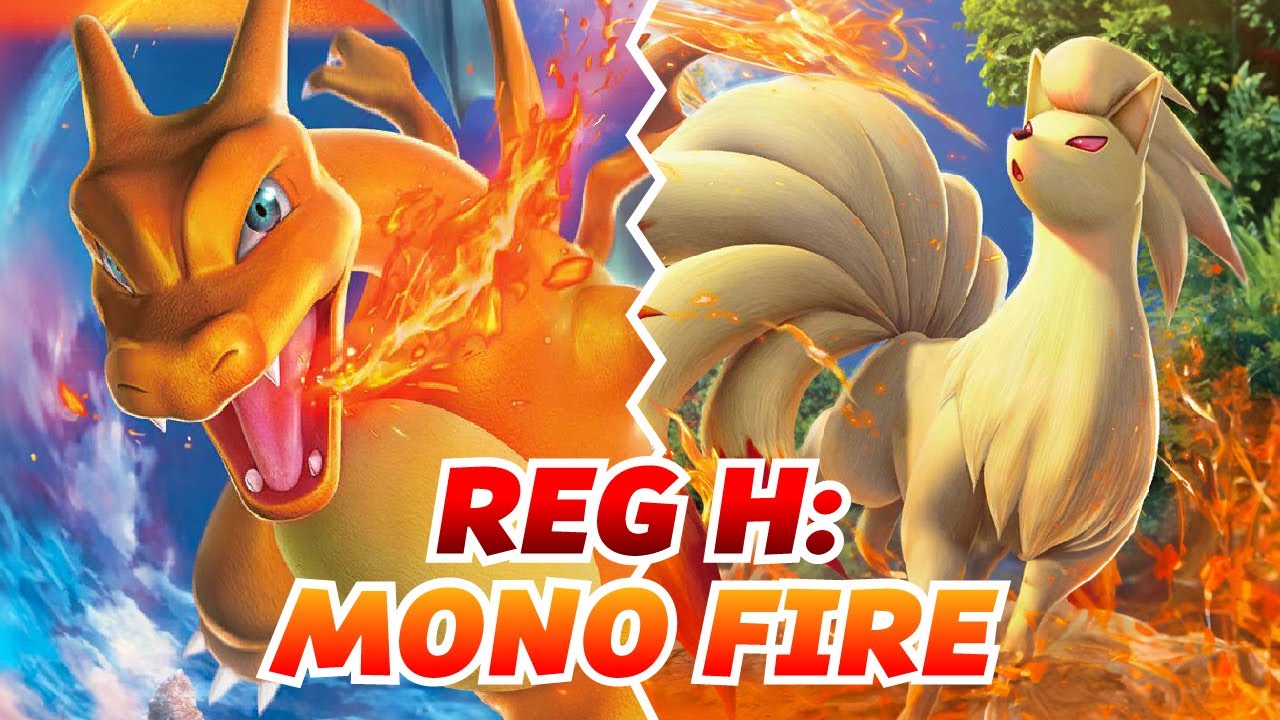 REG H: Monotype Fire com Charizard e Ninetales 🎮 Pokémon Scarlet e ...