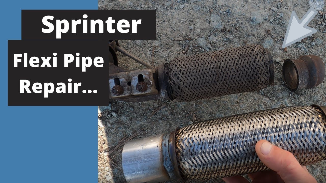 Mercedes Sprinter Flexi Pipe DIY Repair | Save Money On Exhaust Fixes ...