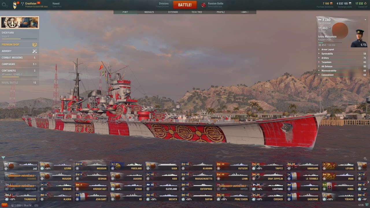 The building of the USS PUERTO RICO! And destroying other ships! - YouTube