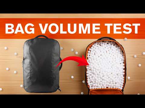 How Big is the Levo Travel Backpack? (And Why Volume Tests Aren't Accurate)