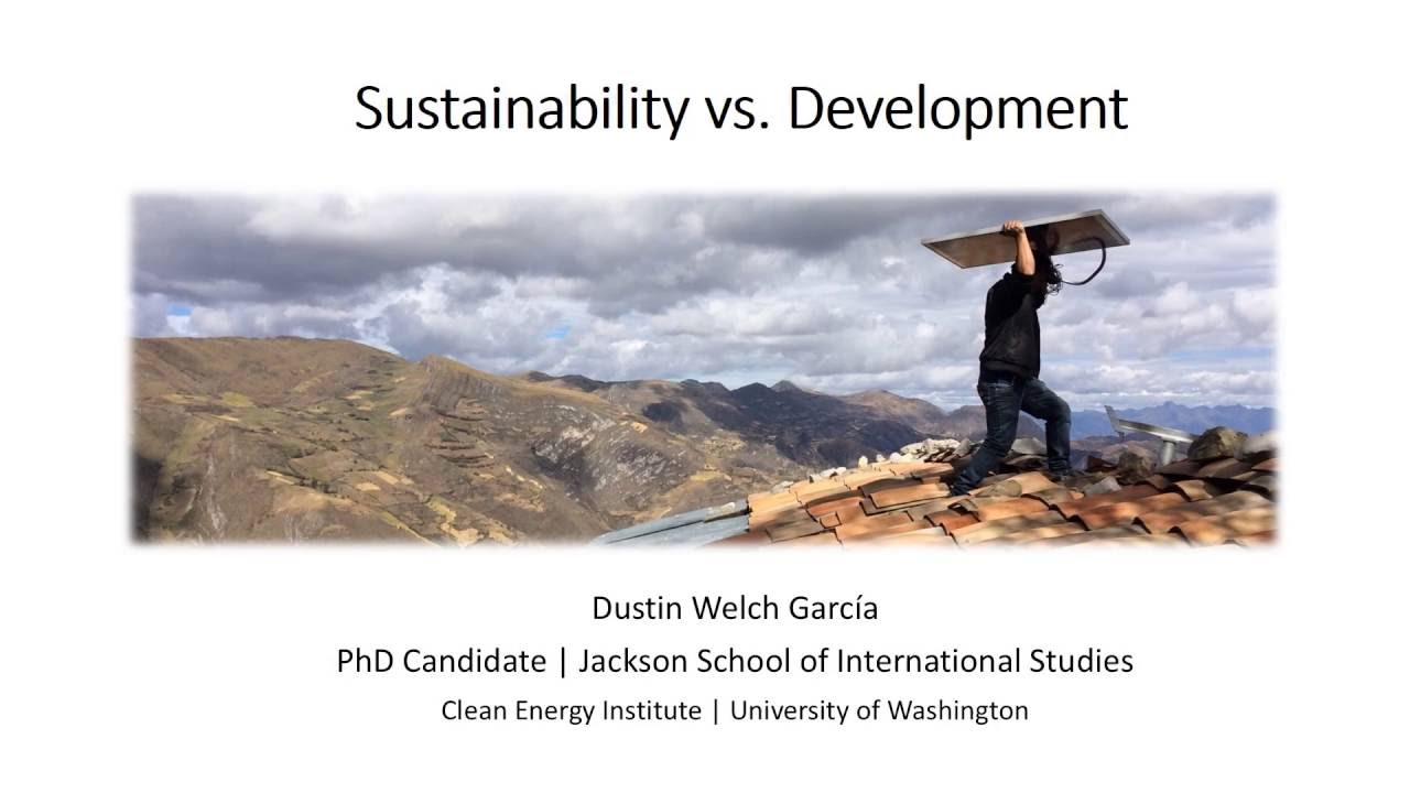Sustainability vs Development - YouTube