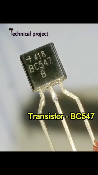 BC 547 transistor project @TechnicalProject1 #bc547_circuit#bc547_Diya project #transistor ...