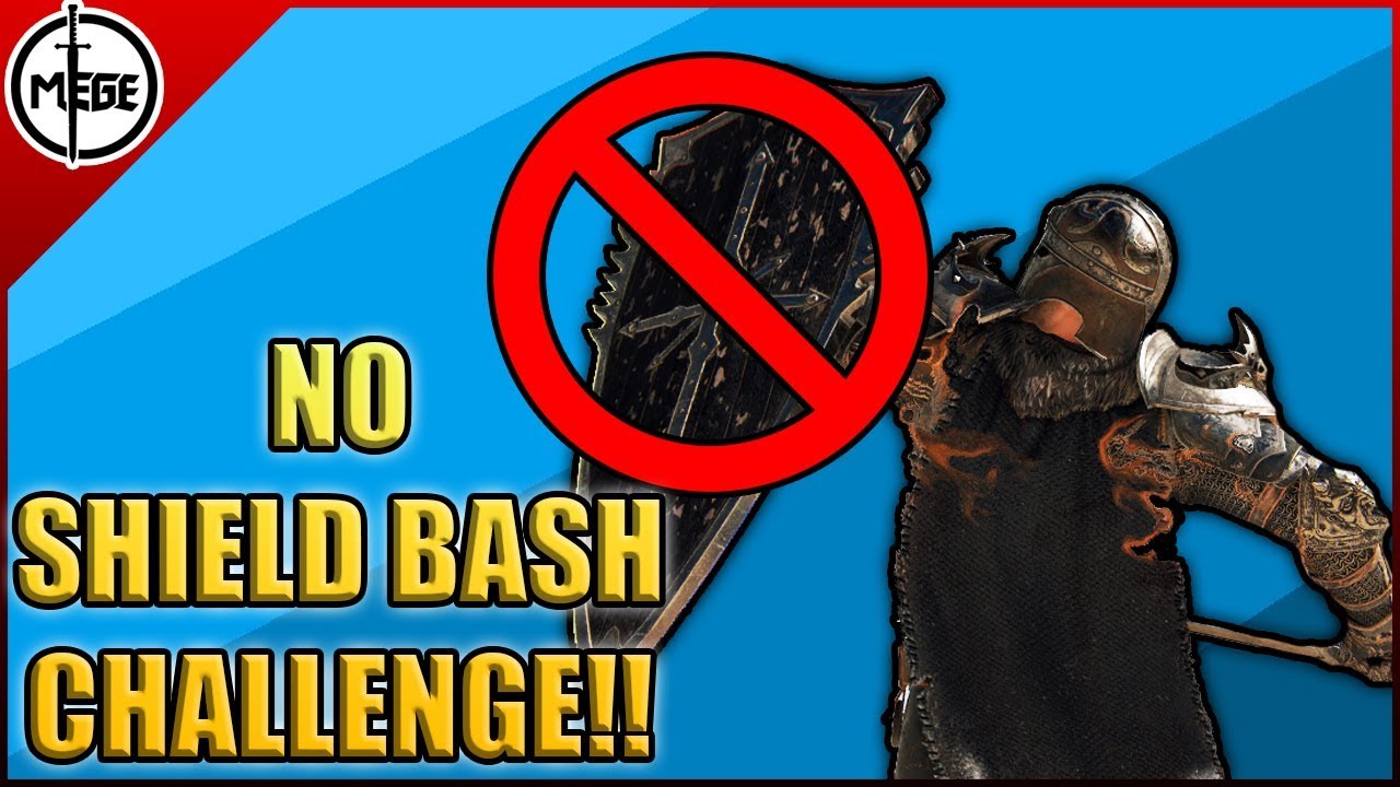 NO SHIELD BASH CHALLENGE - YouTube