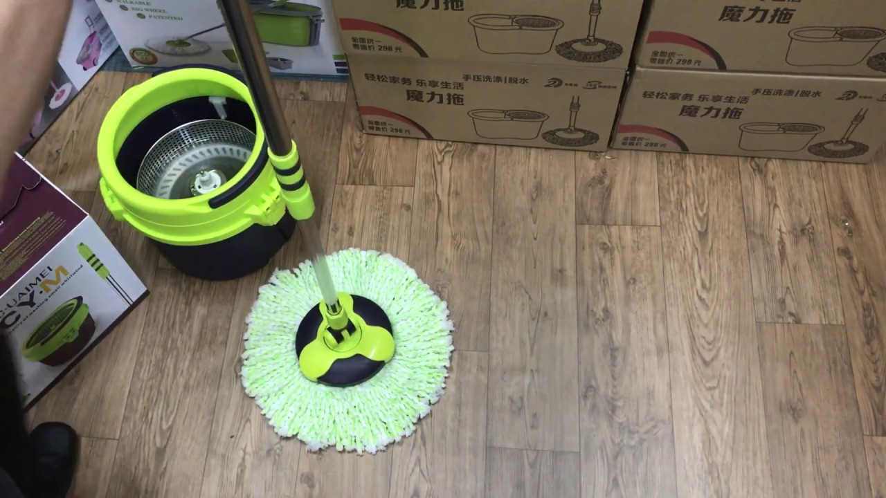 Apple purple mop set - YouTube