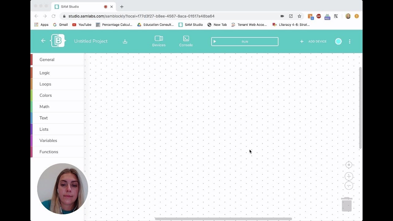Pairing micro:bit to SAM Blockly - YouTube