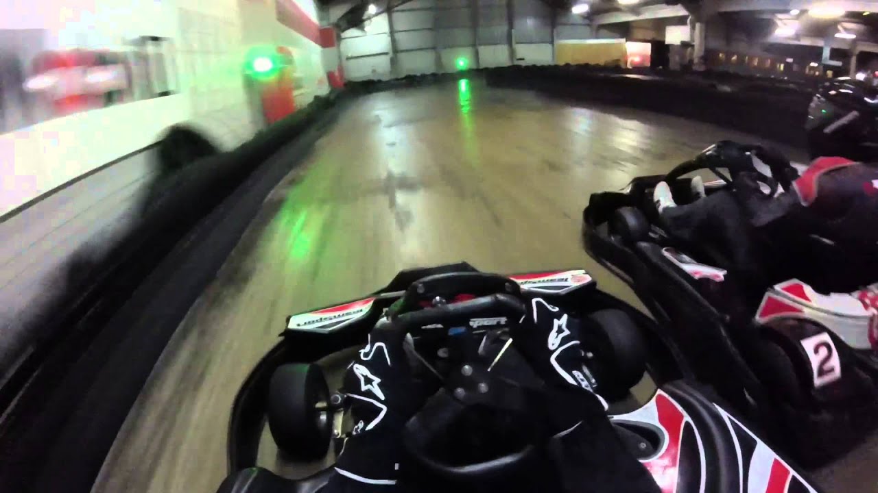 TeamSport Gosport Go Kart Race 1 - YouTube