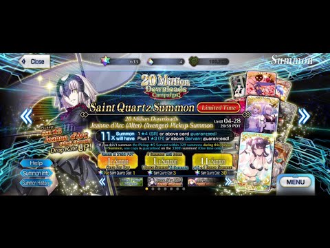 Zenobia Summon | Fate Grand Order - YouTube