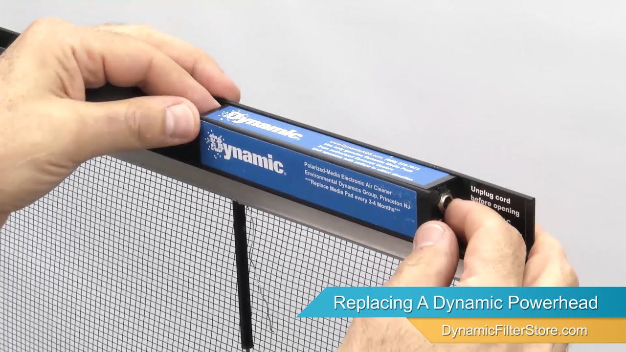 Dynamic Electronic Air Cleaner - Replacing The Powerhead - YouTube