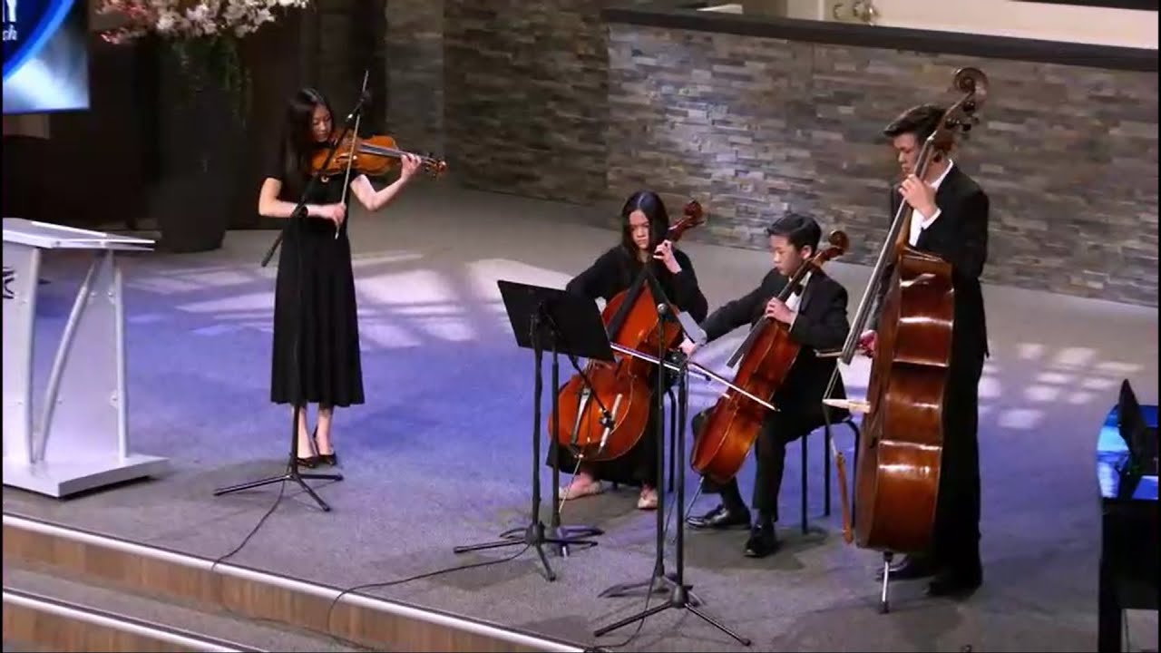 "Hymns Medley" - String Quartet - YouTube