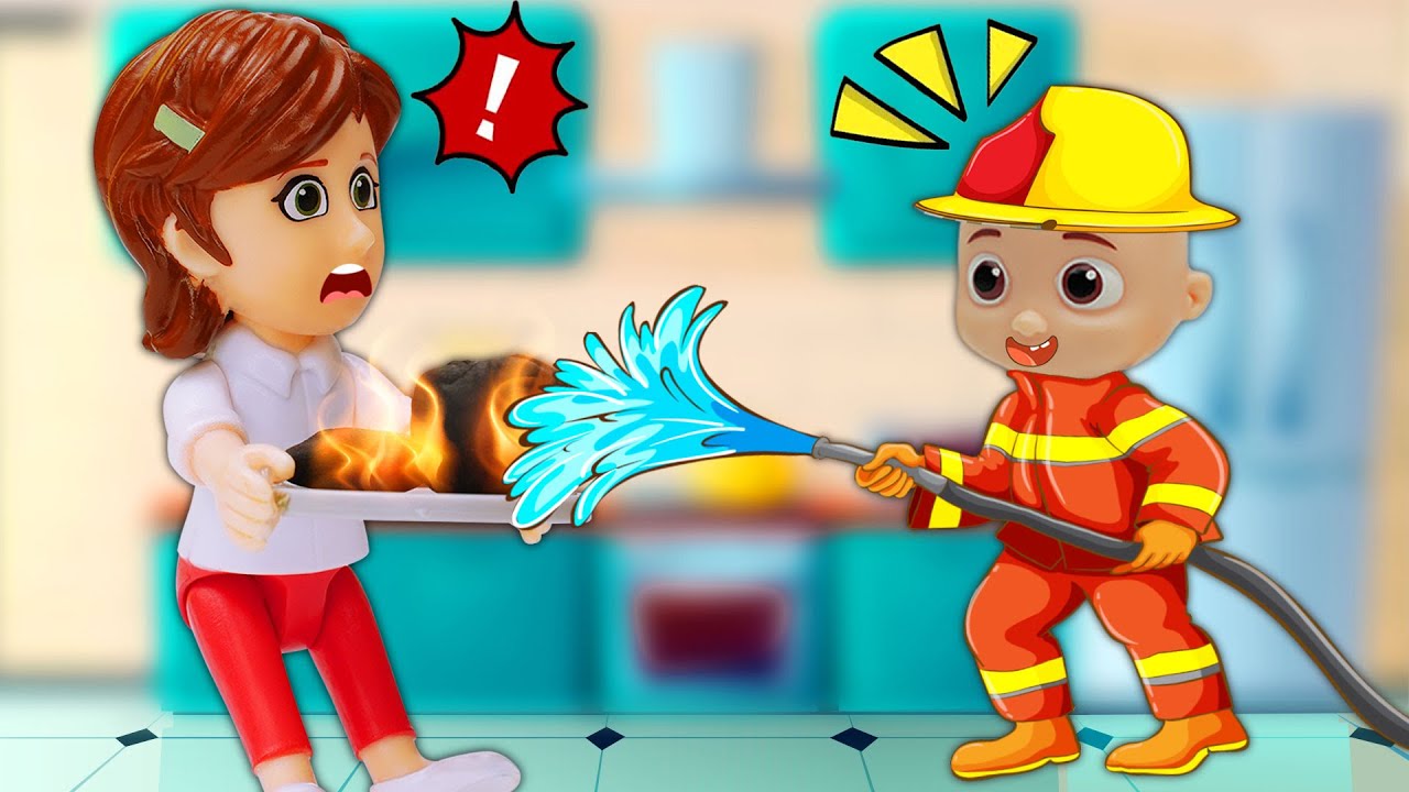 Cocomelon Family: Firefighter | Play with Cocomelon Toys - YouTube