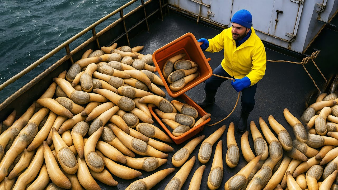 Shocking! Millions of Geoducks Raised and Harvested for Seafood ...
