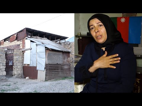 Acınacaqlı şəraitdə yaşayan Şəhid anası aidiyyətı qurumlara müraciət edir