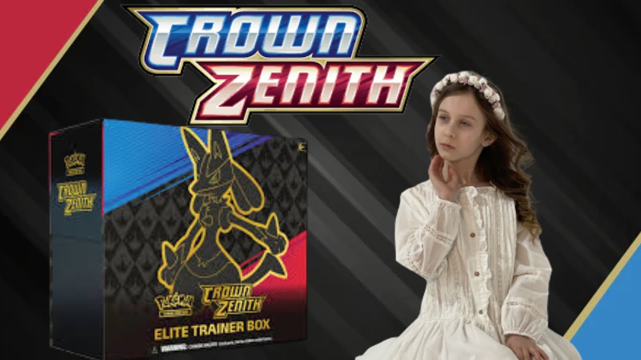 Crown Zenith Elite Trainer Box - polujemy na Pikachu oraz Eevee - czy ...
