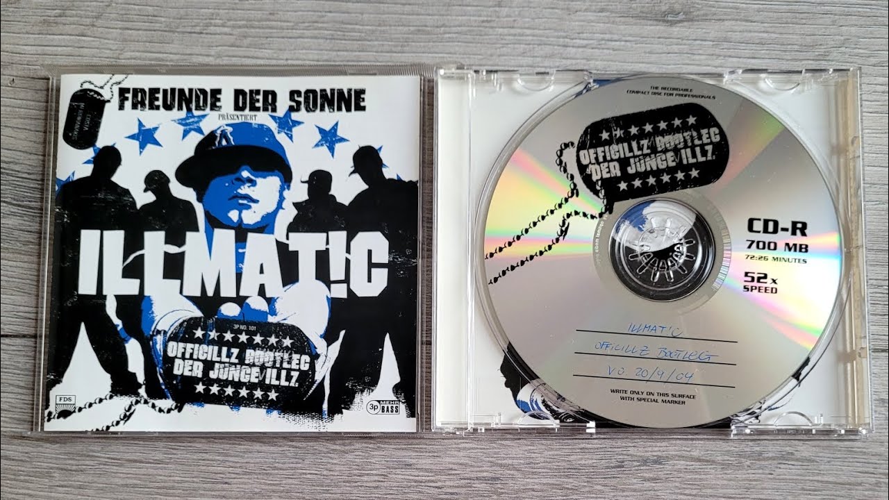 ILLMAT!C - Officillz Bootleg - Der Junge Illz CD (2004) UNBOXING ...