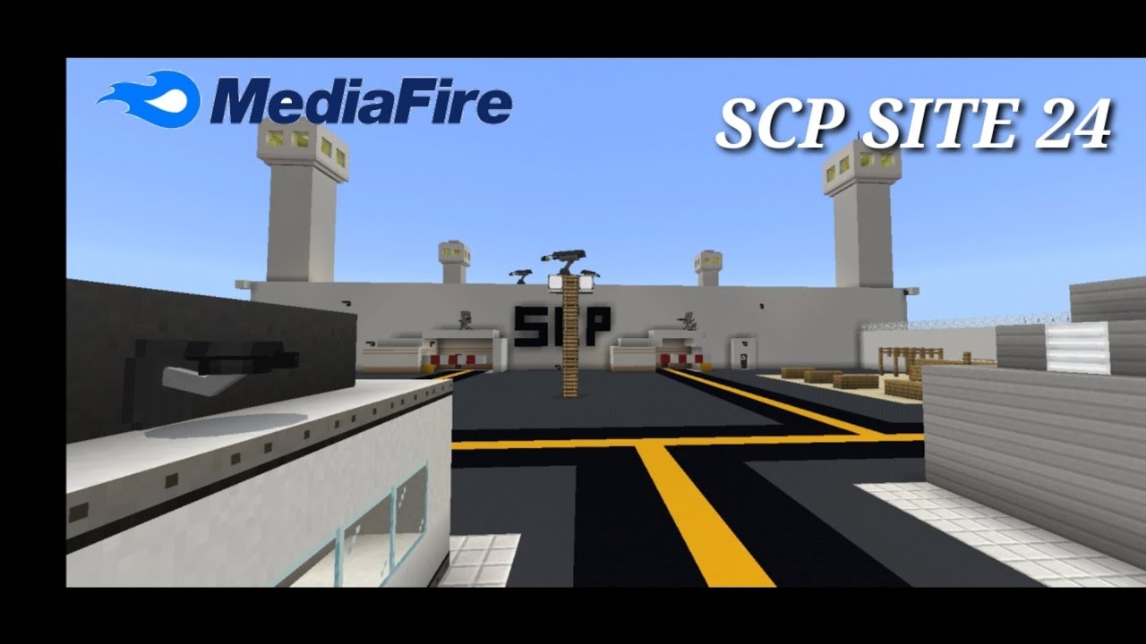 SCP SITE 24 [Minecraft BE(PE)Map] - YouTube