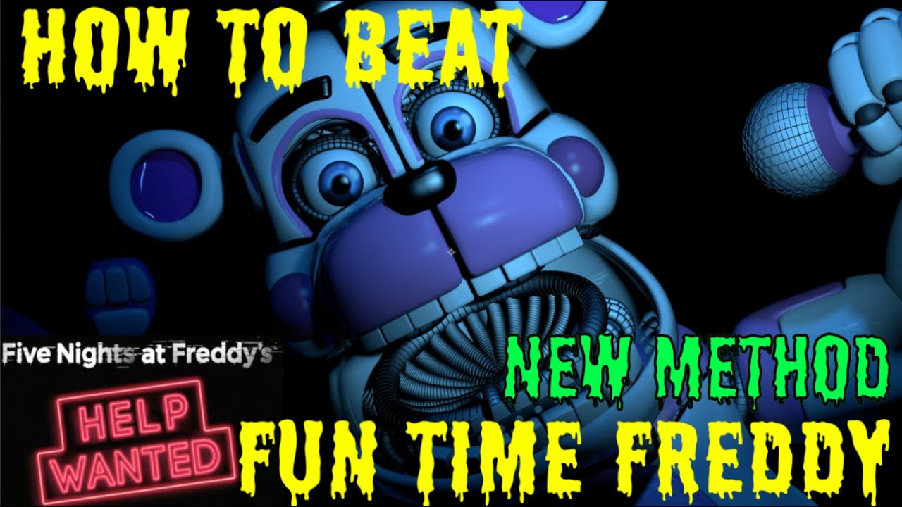 FNAF Help Wanted PS4 How to Beat Fun Time Freddy New Method - YouTube
