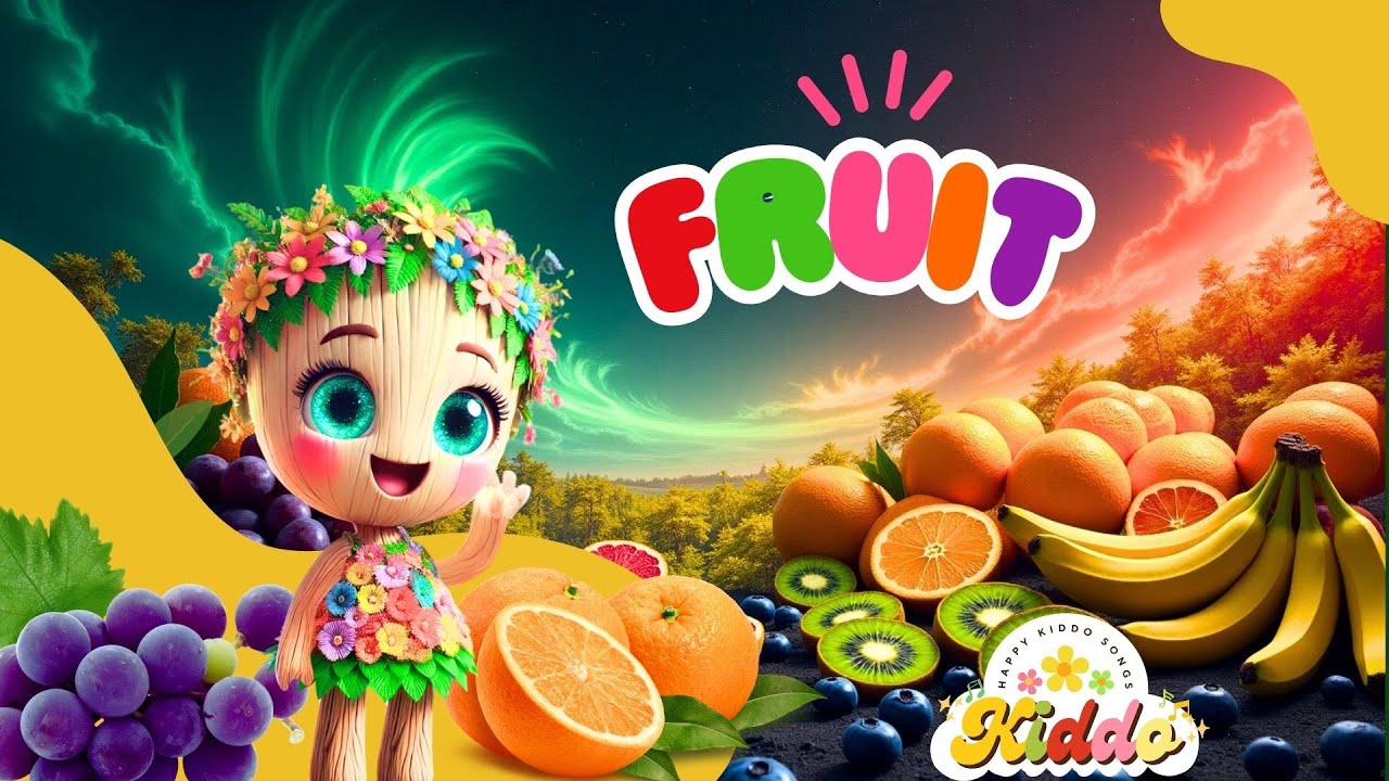 Fruit & Veggie Songs for Kids | Baby Fruit Melody + Taste It + Fruit ...