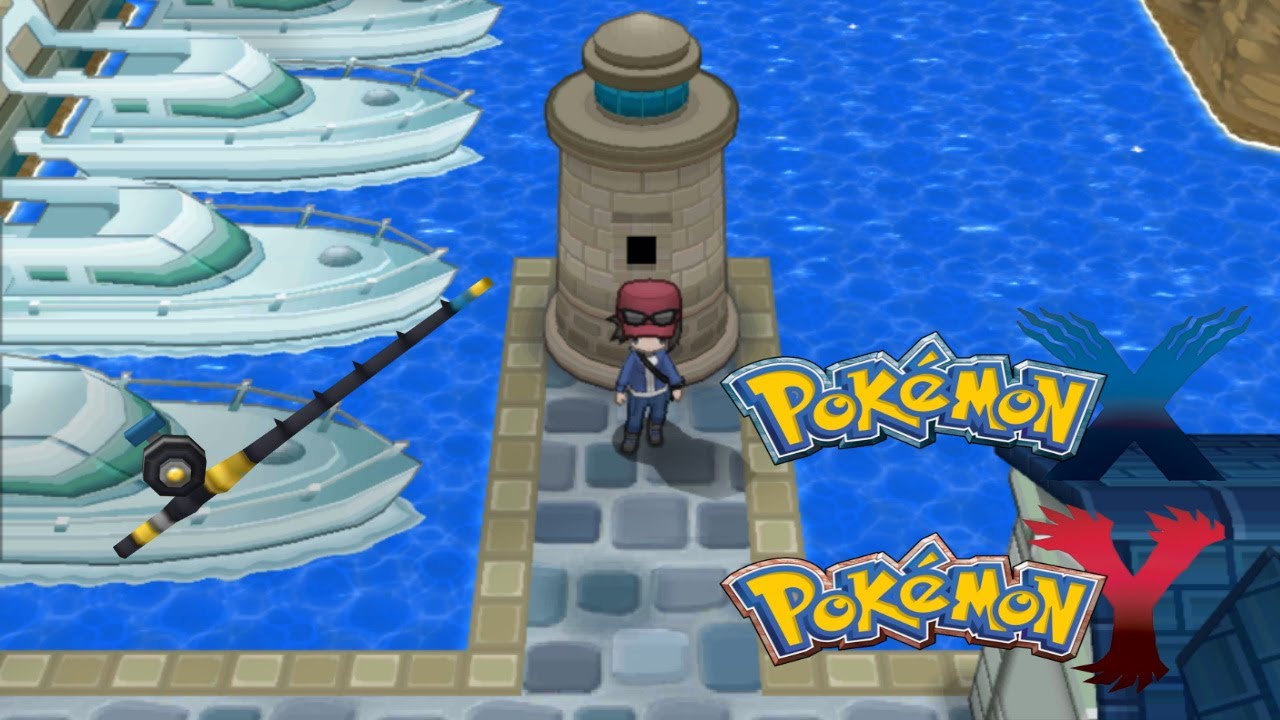 How to find All the Rods in Pokemon X & Y - YouTube