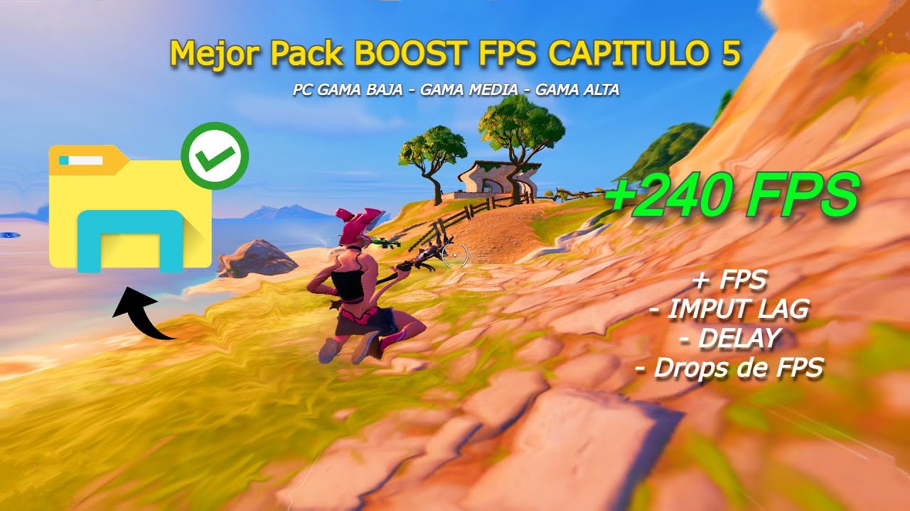 *BEST* FPS BOOST Pack Para PC Y Fortnite Capitulo 5! (Boost Fps, 0 ...