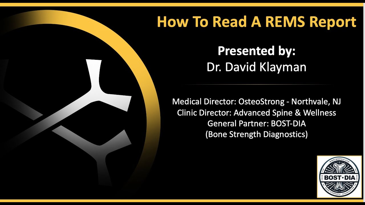 How To Read A REMS Report - YouTube