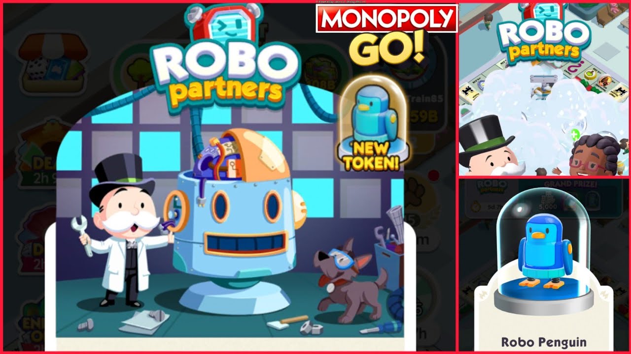 ROBO PARTNERS - Monopoly Go New Partner Event Gameplay 😊- Part 1 # ...