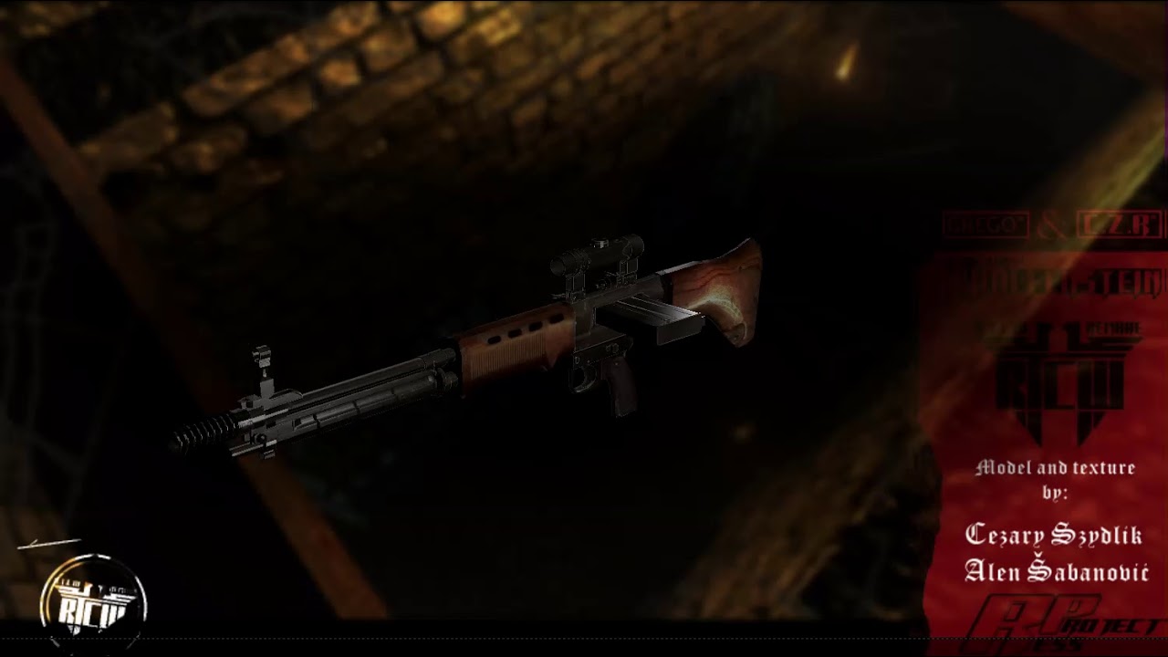 FG42 High model for RTCW Beta 2.0 - YouTube