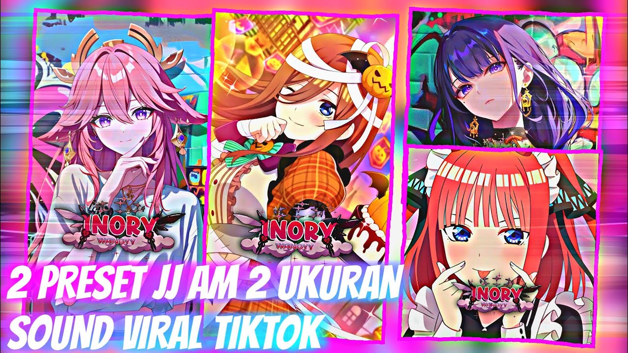 2 PRESET JJ AM 2 UKURAN ☕🗿 - YouTube