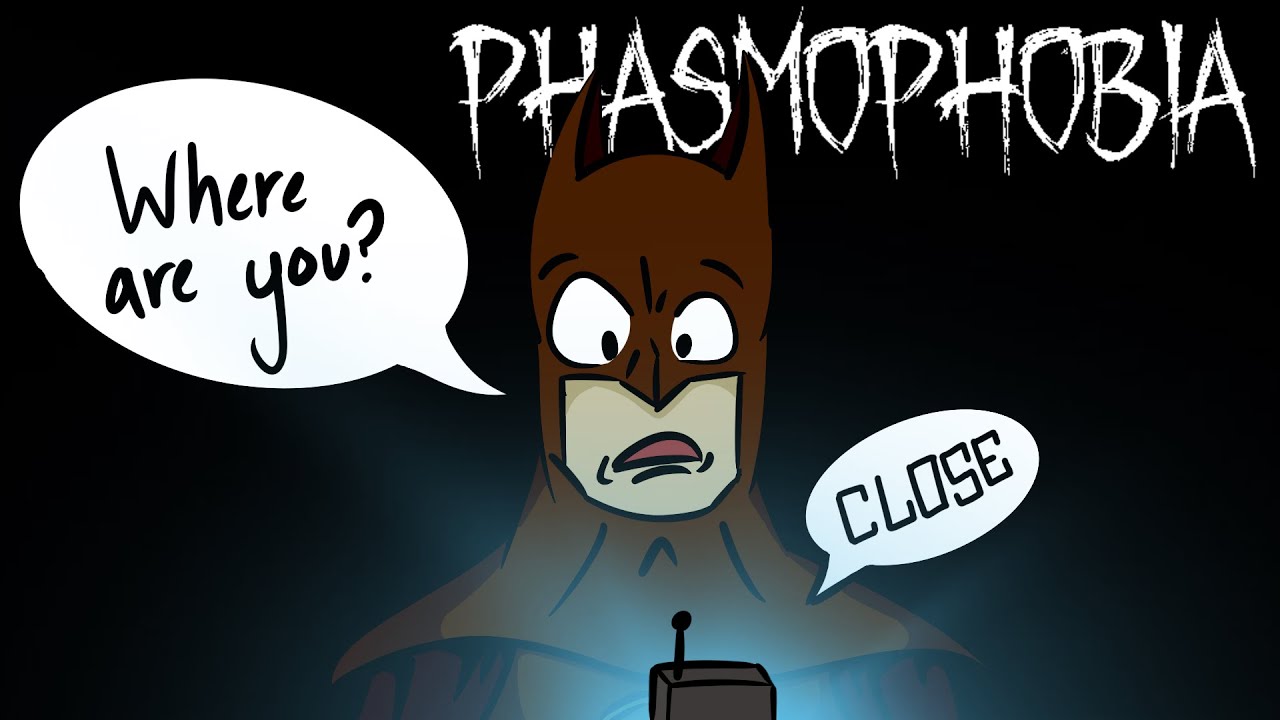 TRAVIS SCOTT BATMAN HUNTS GHOSTS WITH US | Phasmophobia Funny Moments w ...