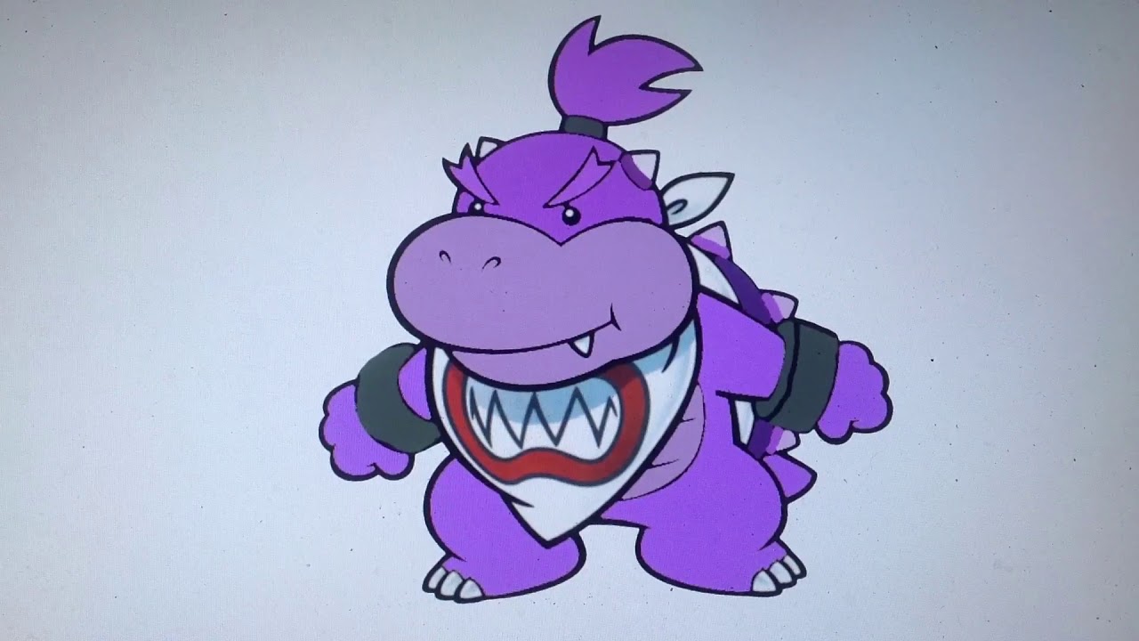 Paper Vortex Bowser Jr. - YouTube