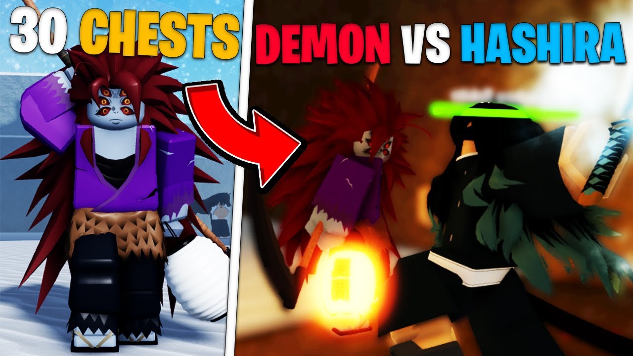 Becoming One Of The 12 Kizuke And Opening 30 Chests In Project Slayers ...