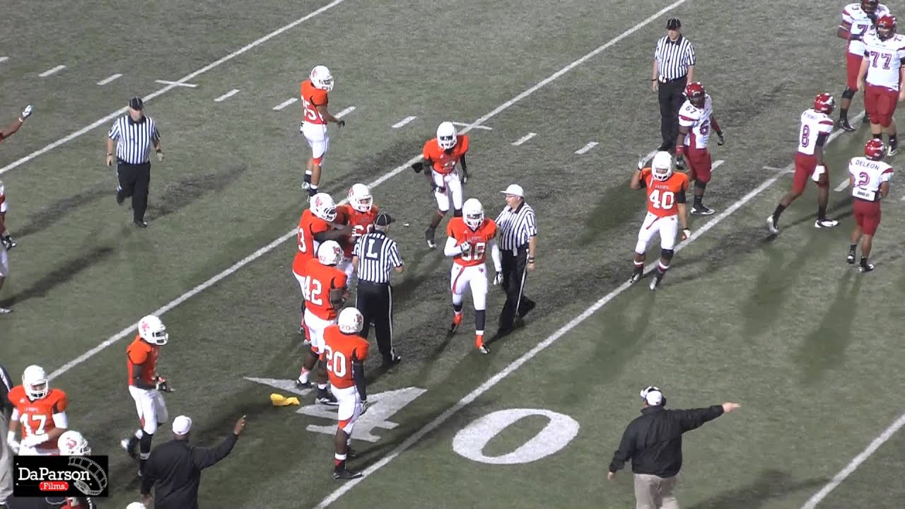 2012 Varsity La Porte Bulldog Highlights vs North Shore Mustangs - YouTube